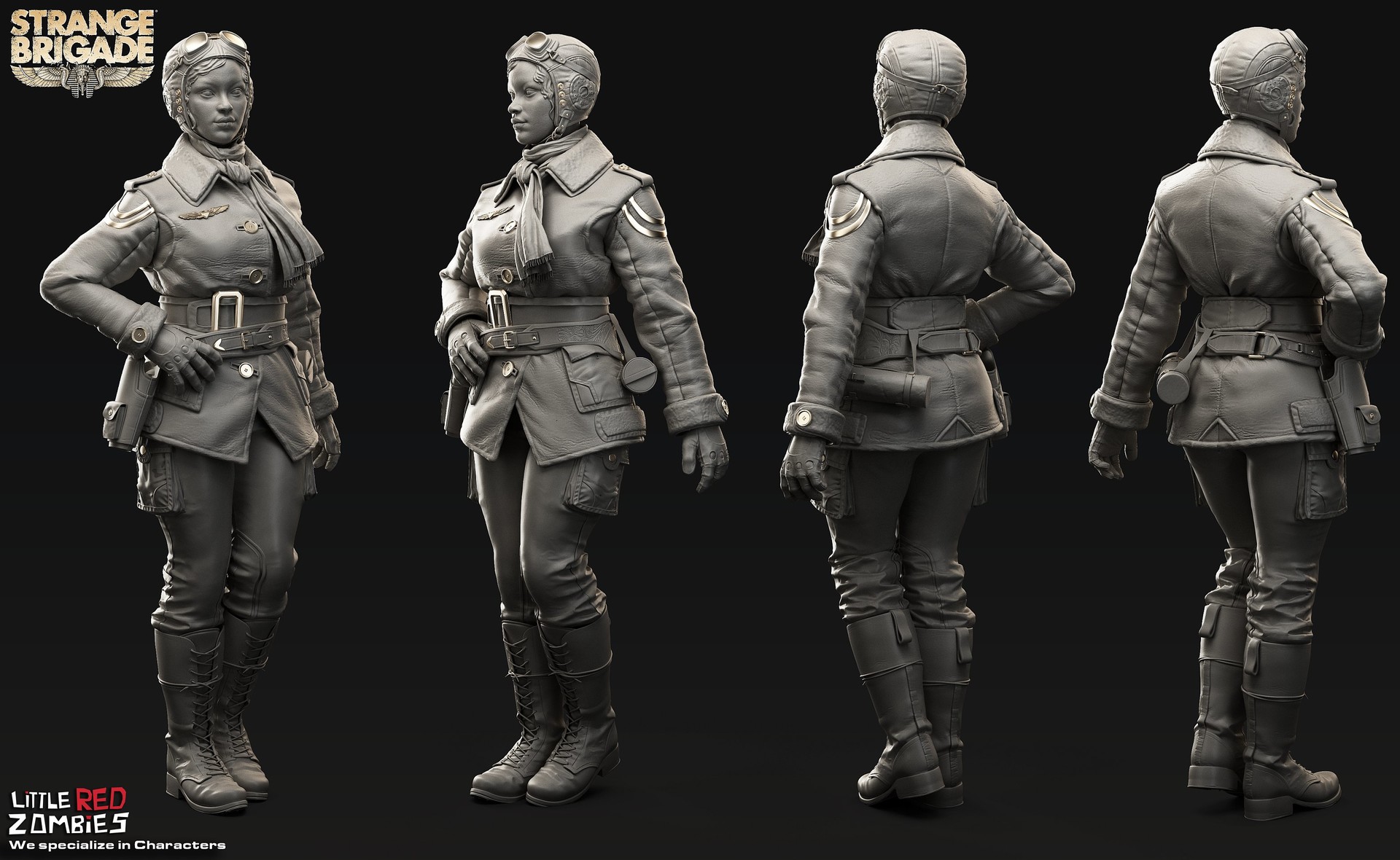 LITTLE RED ZOMBIES - Strange Brigade - Tessie Caldwell