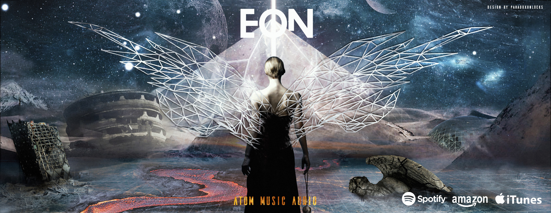 PARADOXUNLOCKS DESIGN - 🔴 Album cover ''EON'' by ParadoxUnlocks