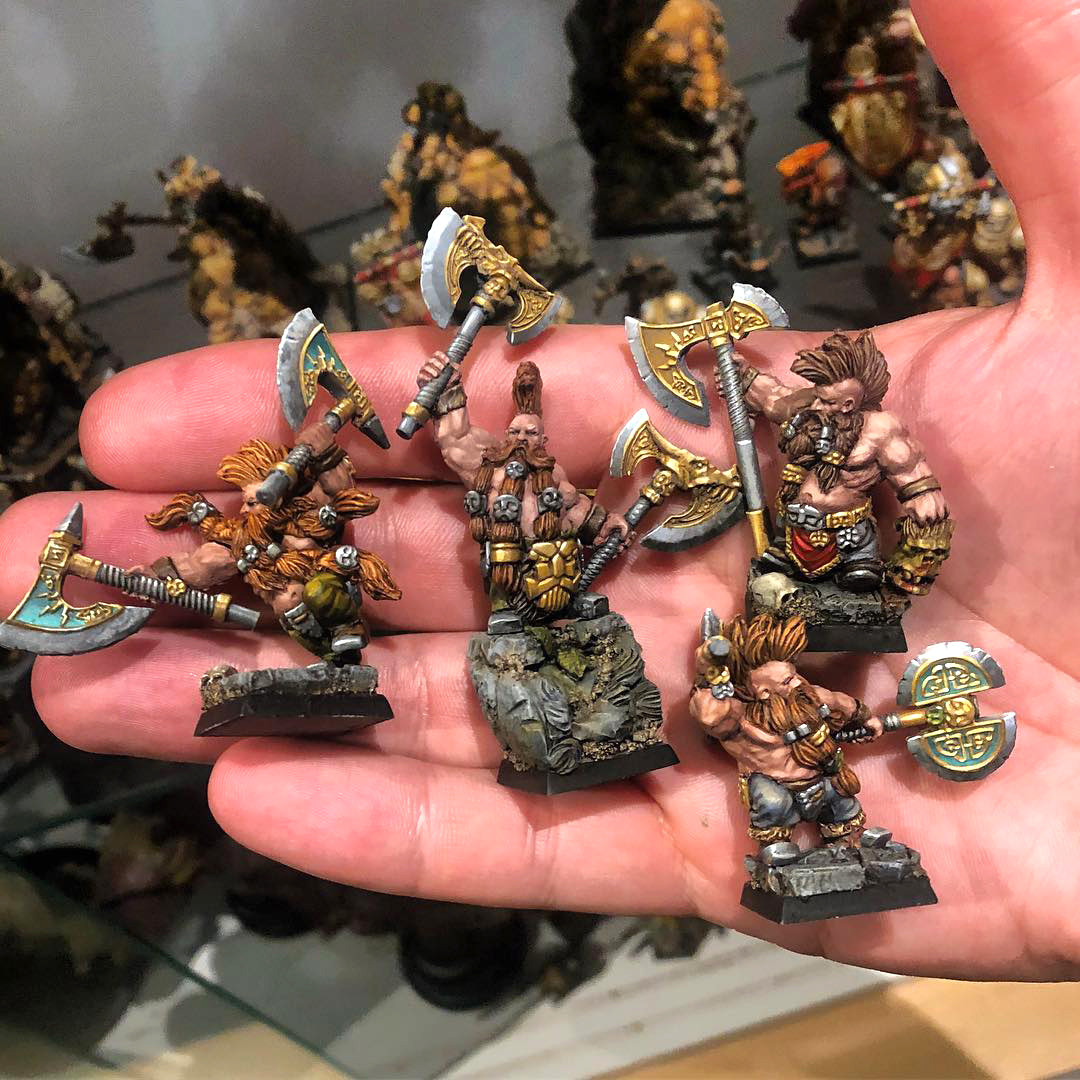 ArtStation - Dwarves miniatures