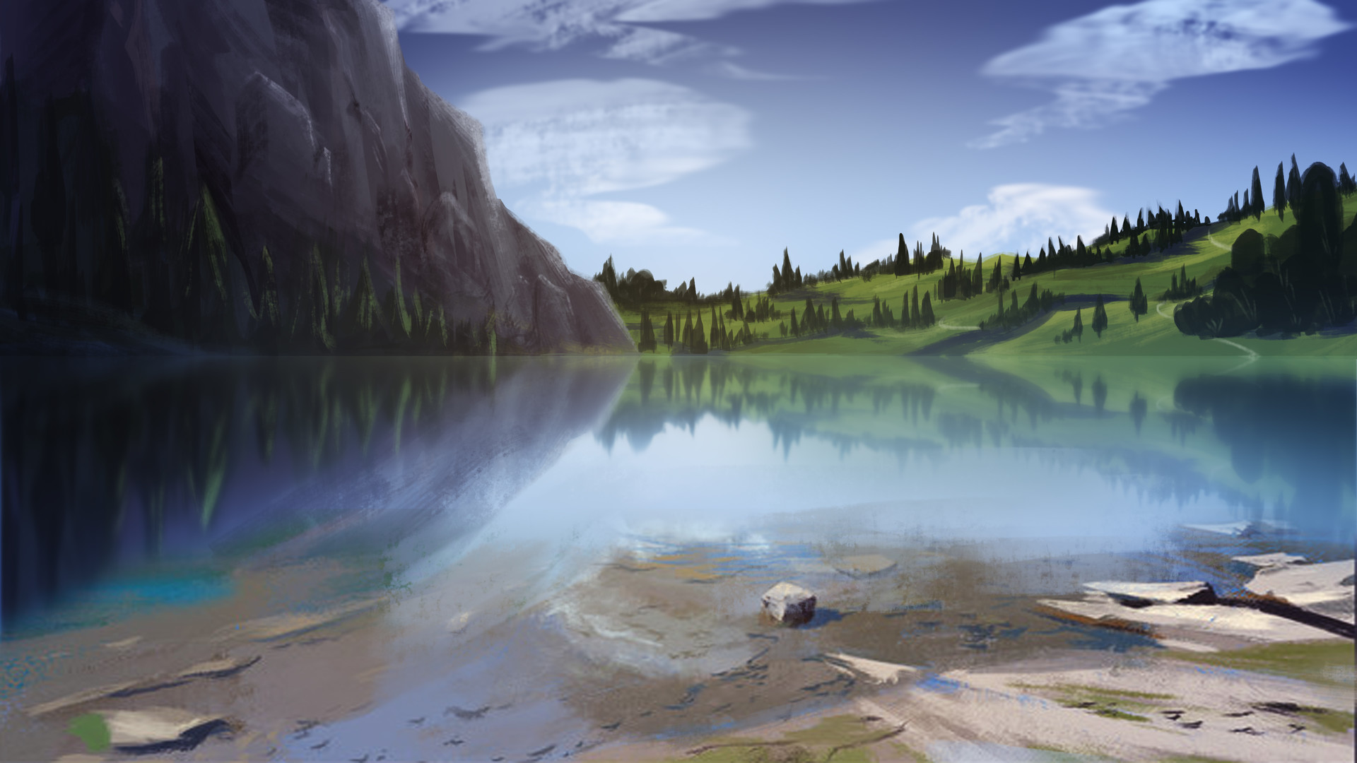 ArtStation - BG Painting