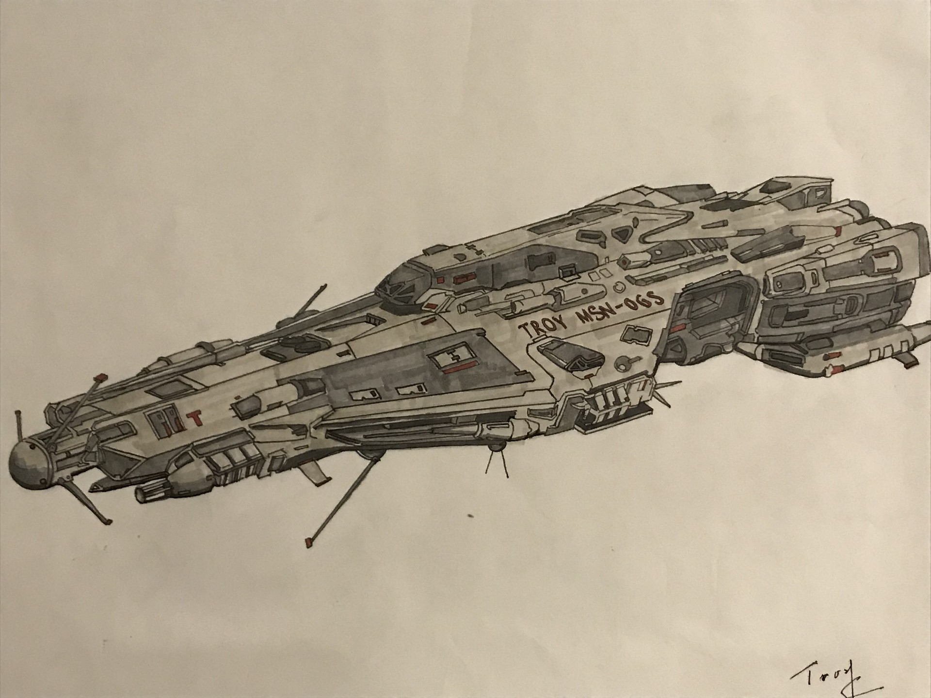 ArtStation - Space ship