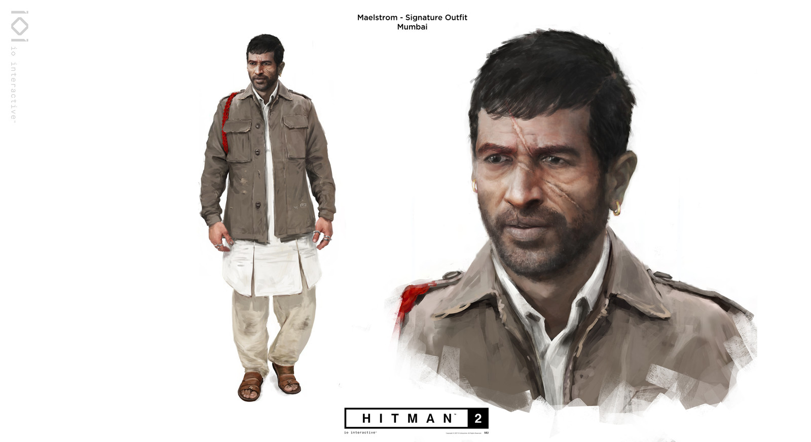 Anders Poulsen - Maelstrom - Hitman 2 Character Concept