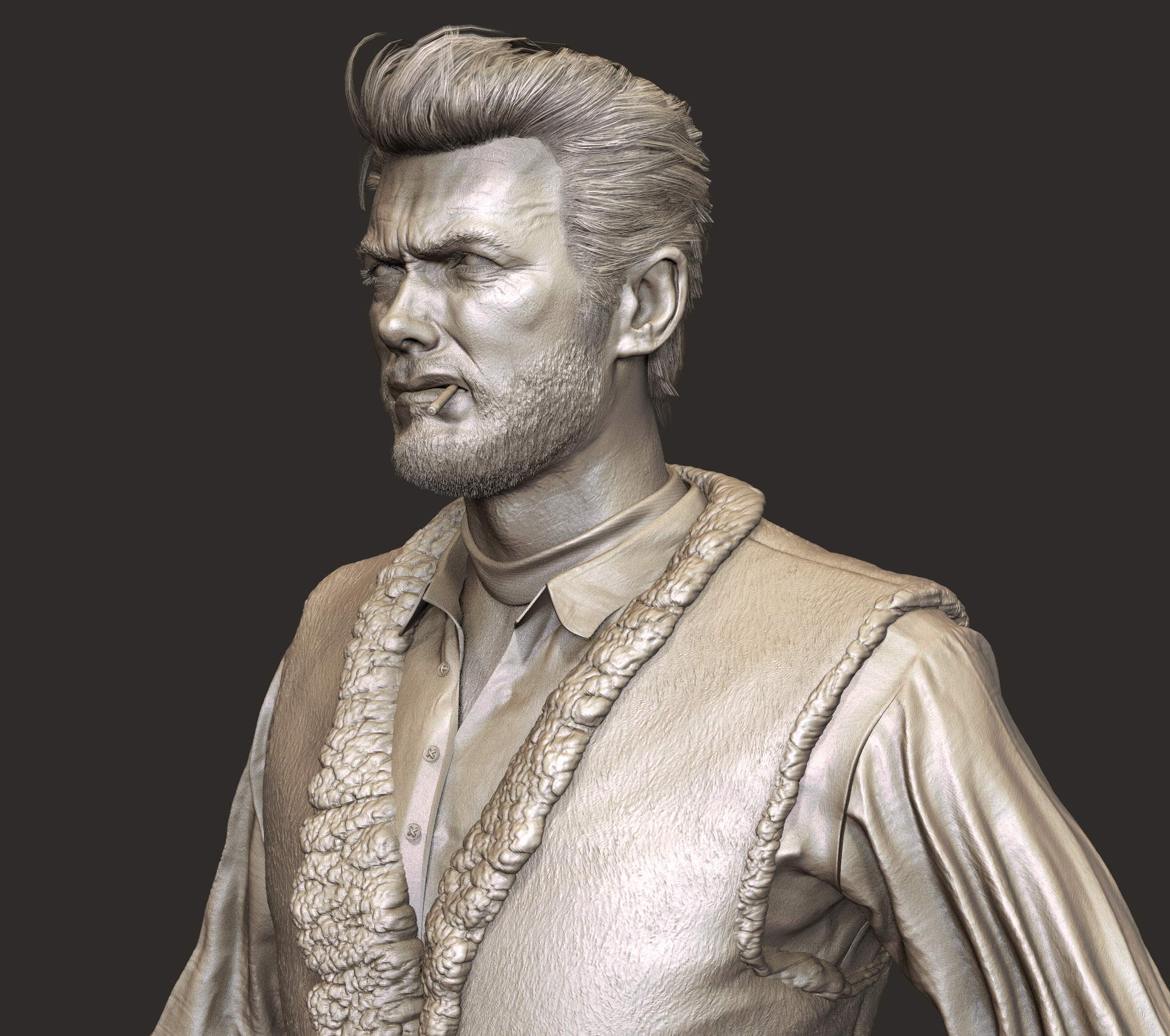 Ralph Sutter - Clint Eastwood as the Man with No Name/Blondie