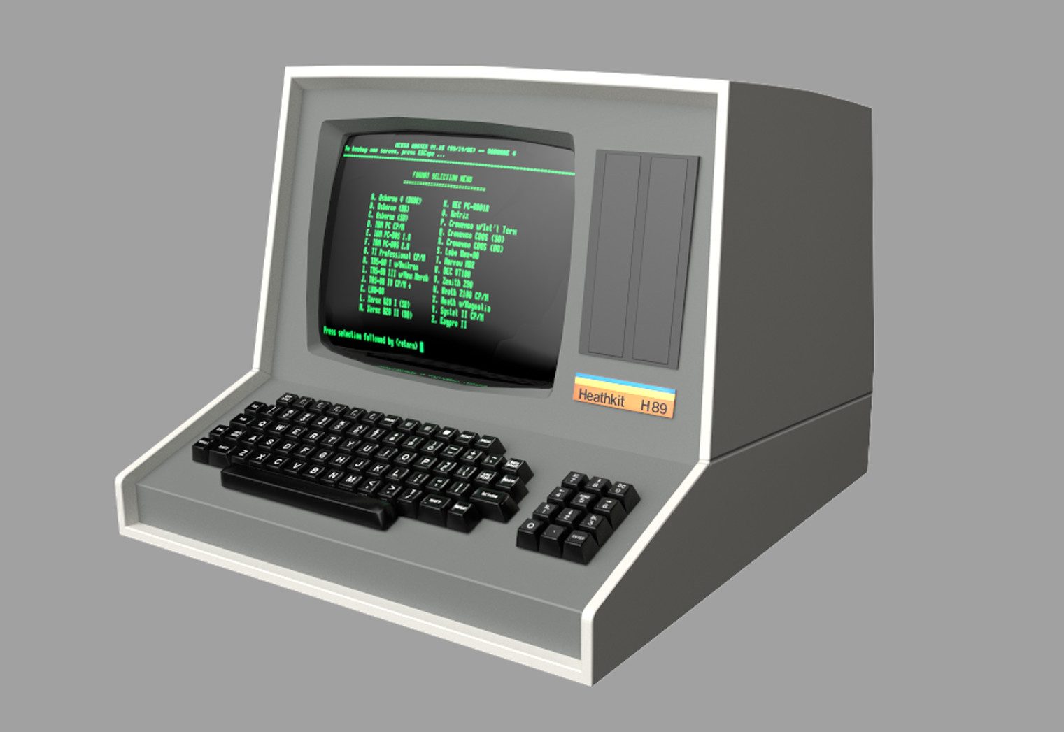 Camille Magré - Heathkit H89 Computer