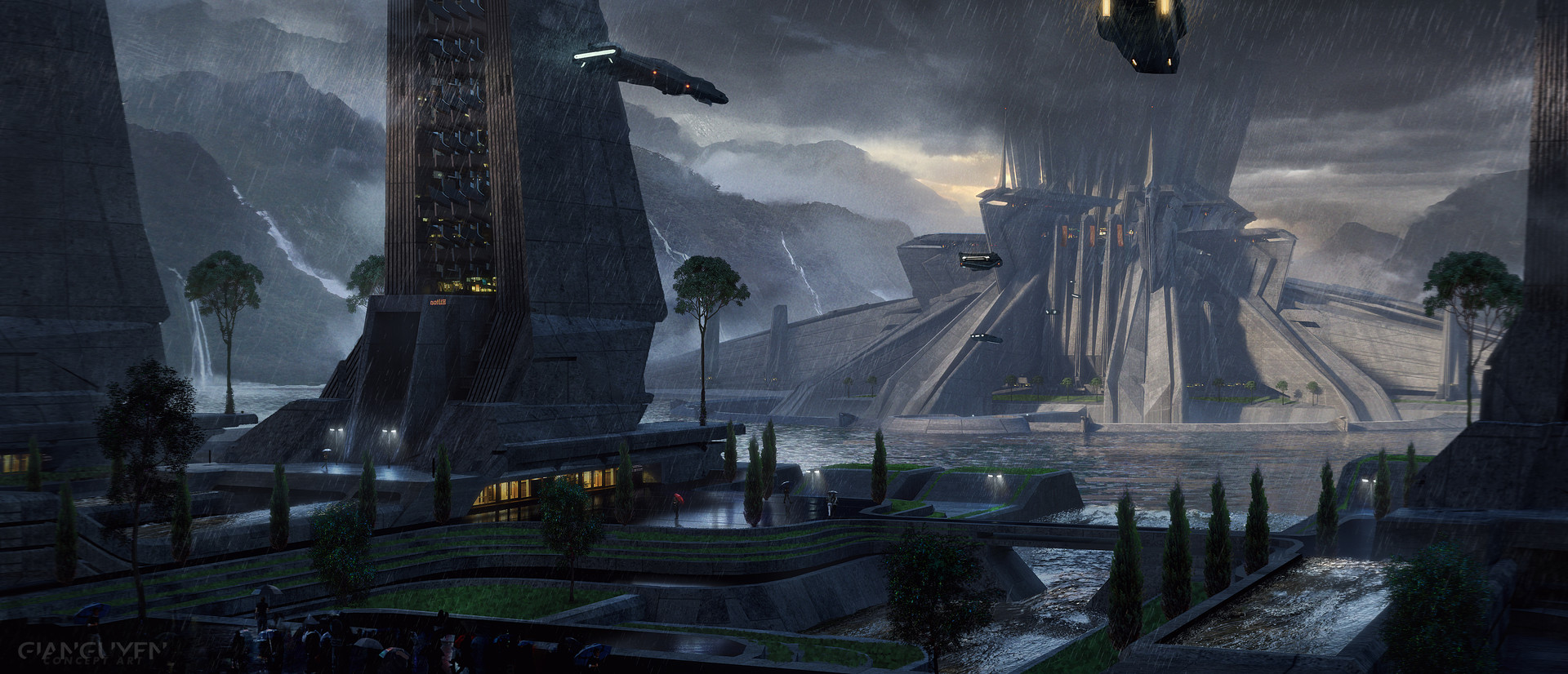 ArtStation - Raga garden (2018)