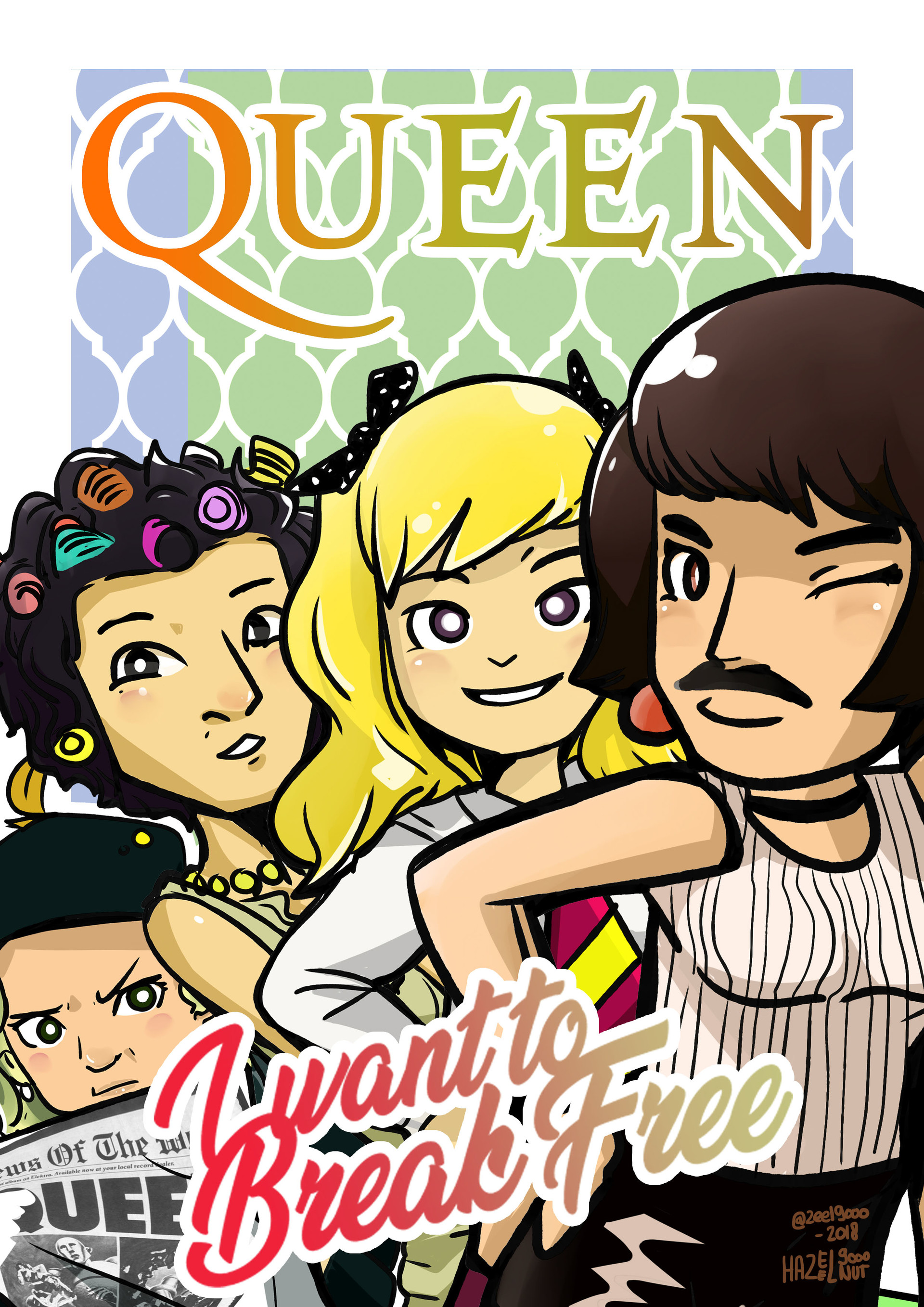 Zeel 9000 - I want to Break Free Cover