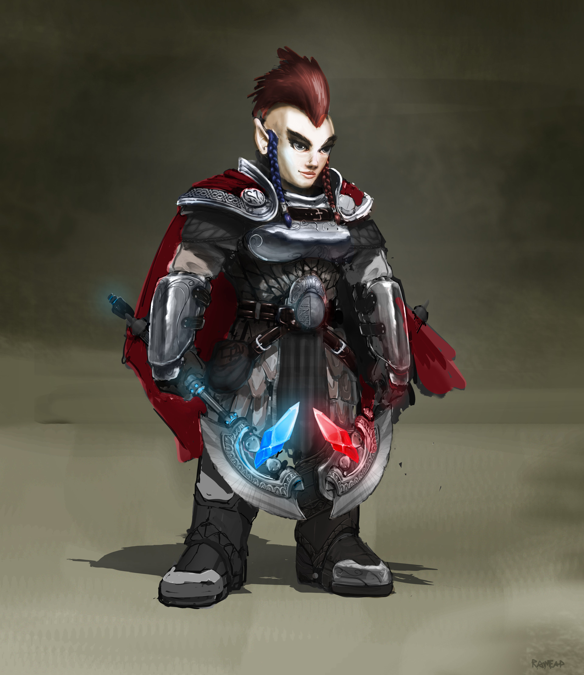 ArtStation - Female Dwarf