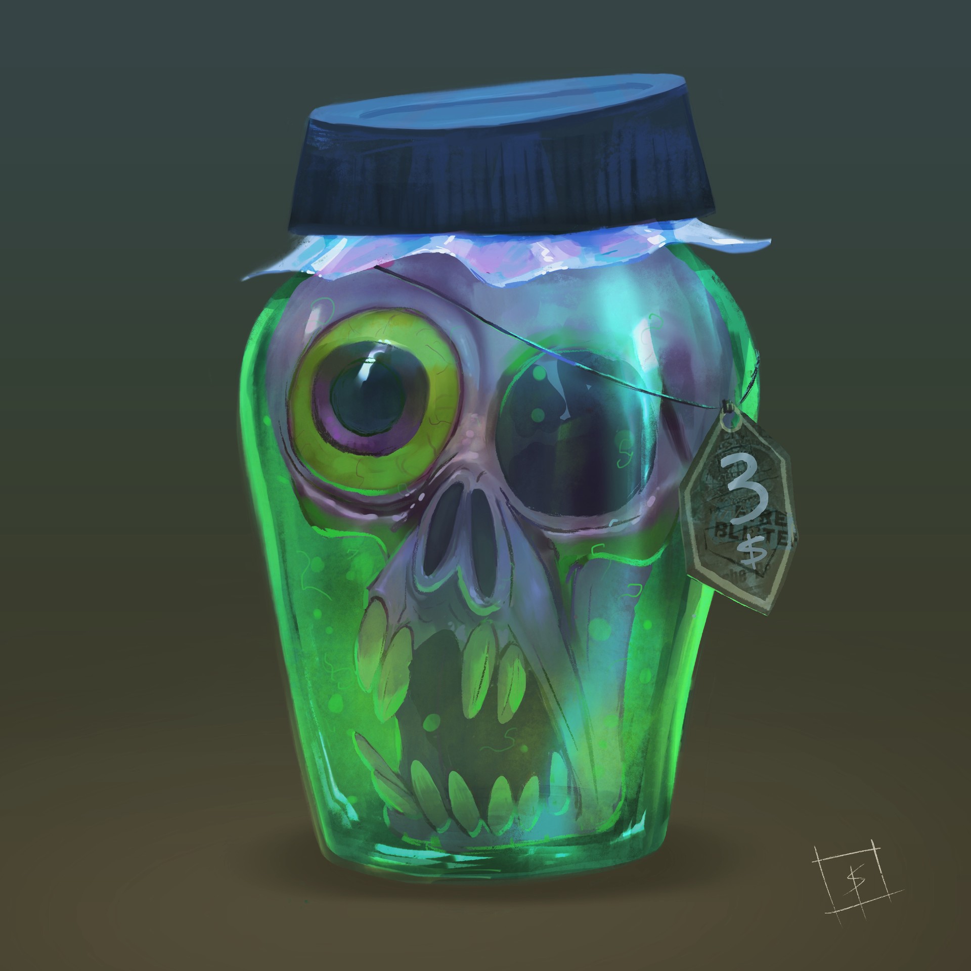 ArtStation - Pickle Zombie