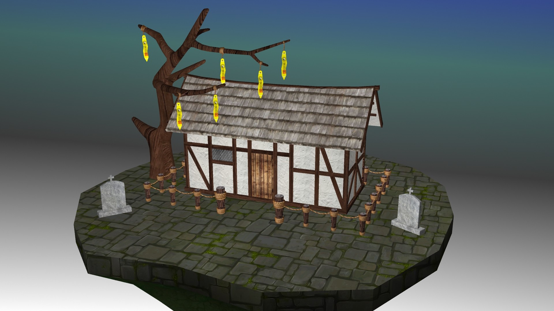 ArtStation - ghost house