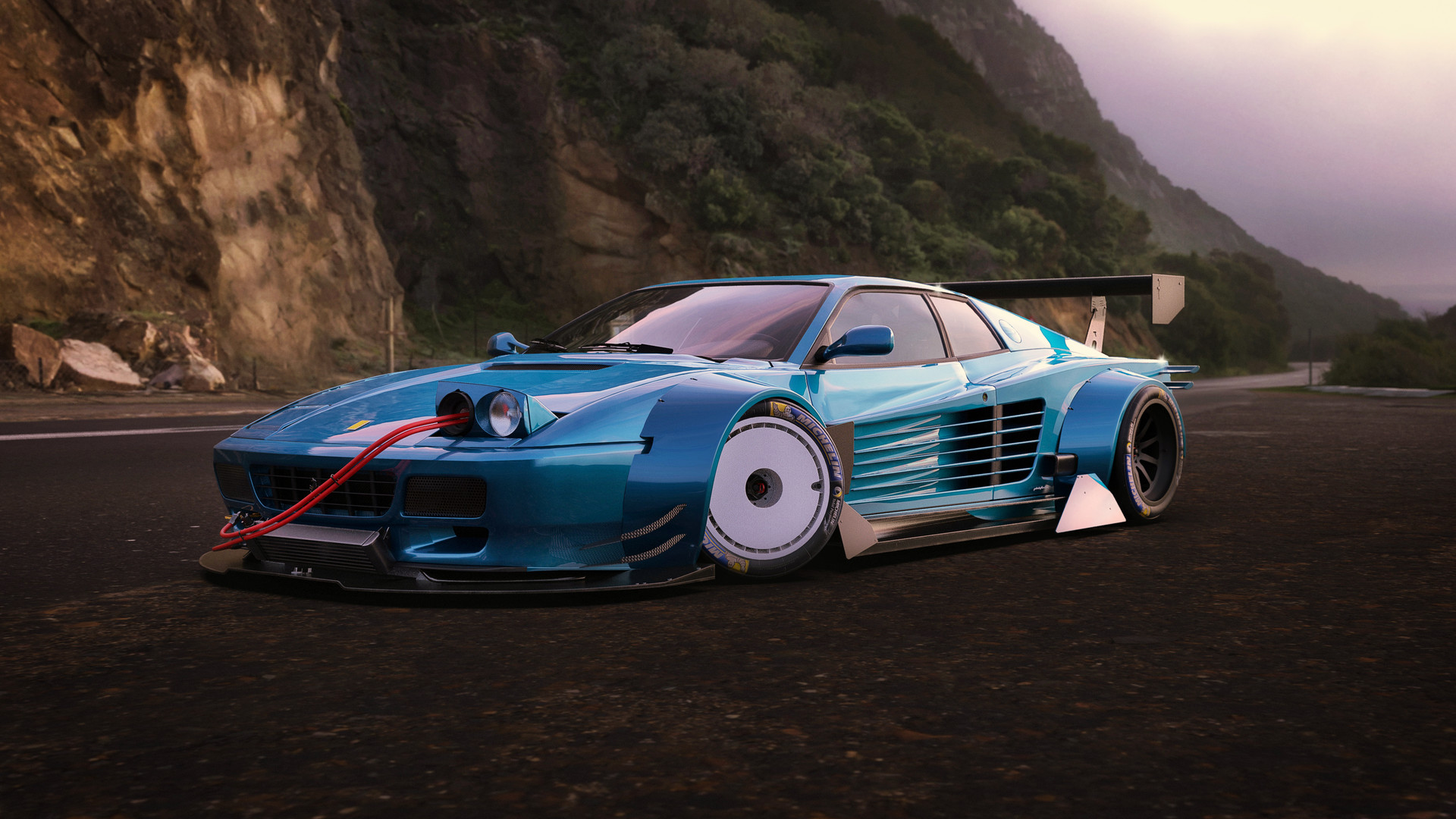 Federico Zimbaldi - Testarossa Time Attack concept