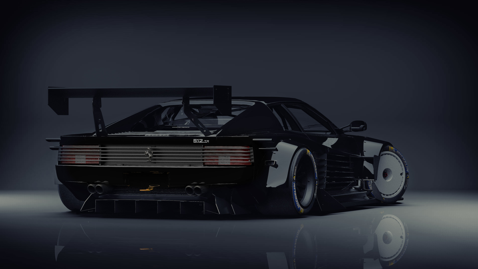 Federico Zimbaldi - Testarossa Time Attack concept