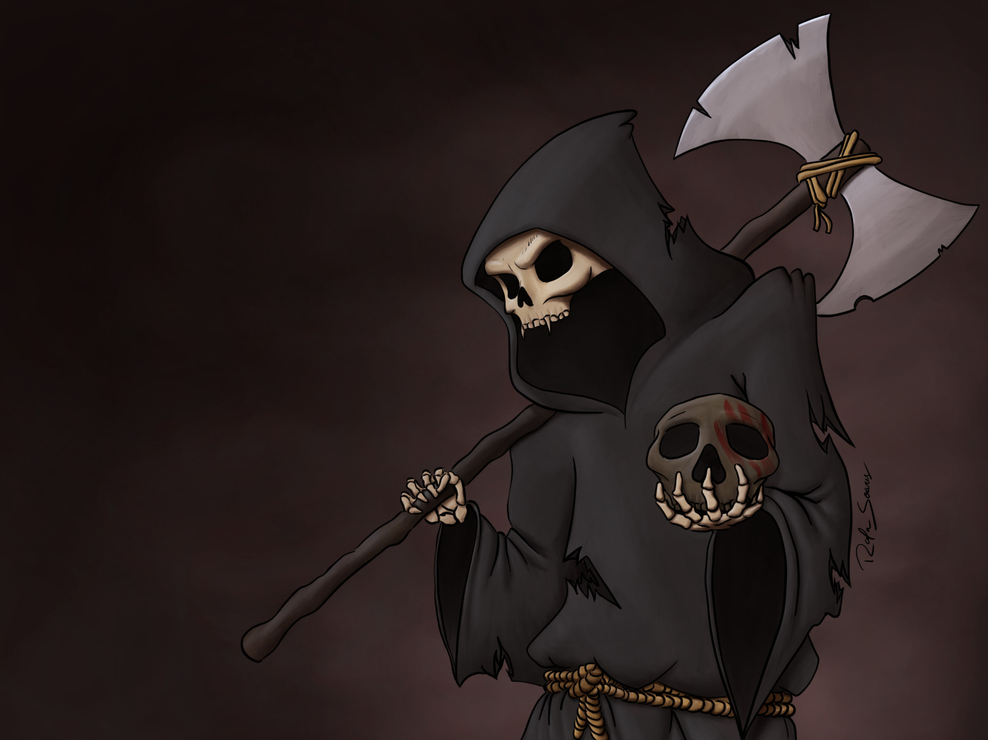 executioner mask drawing