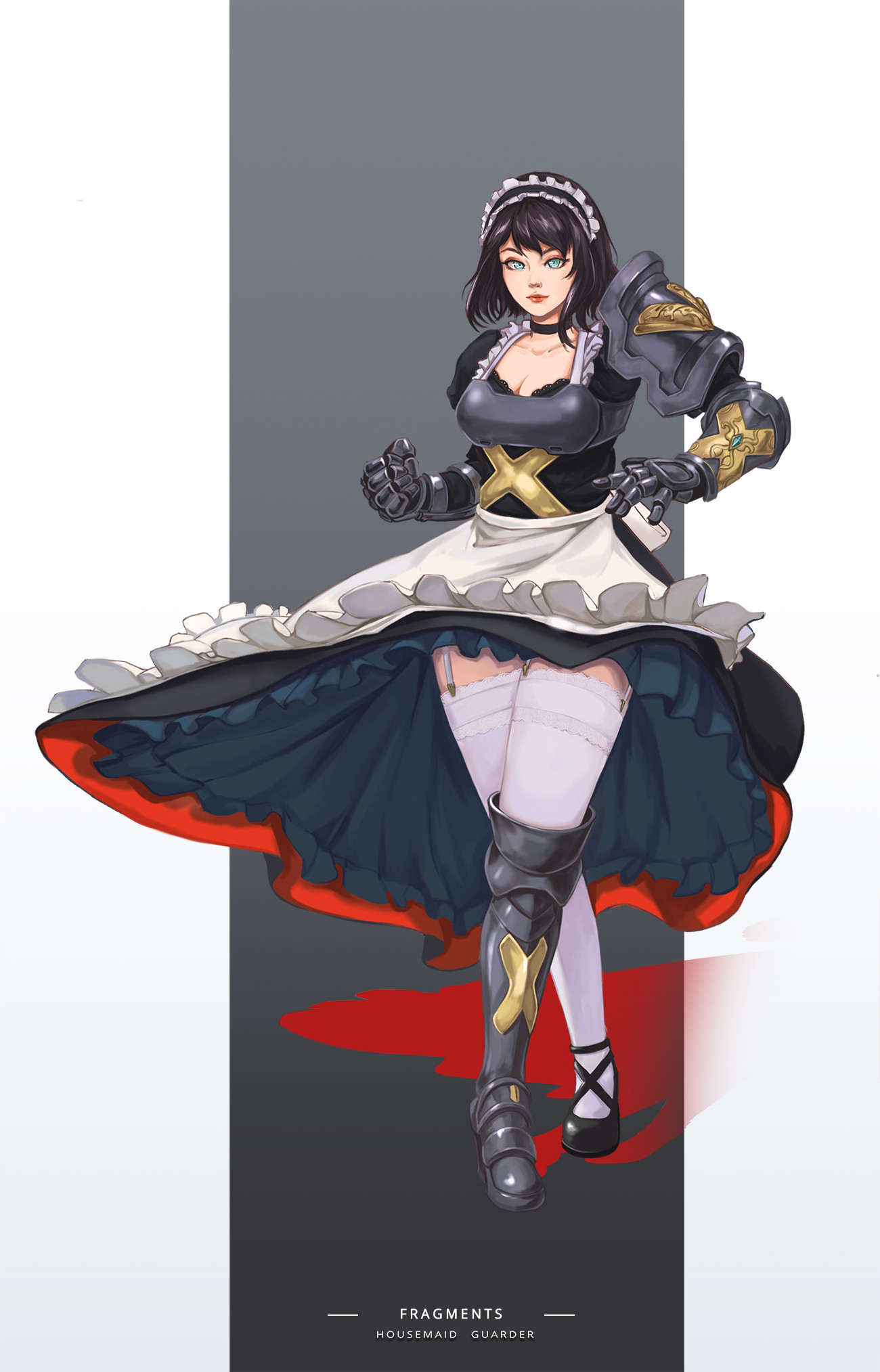 ArtStation - Armed maid