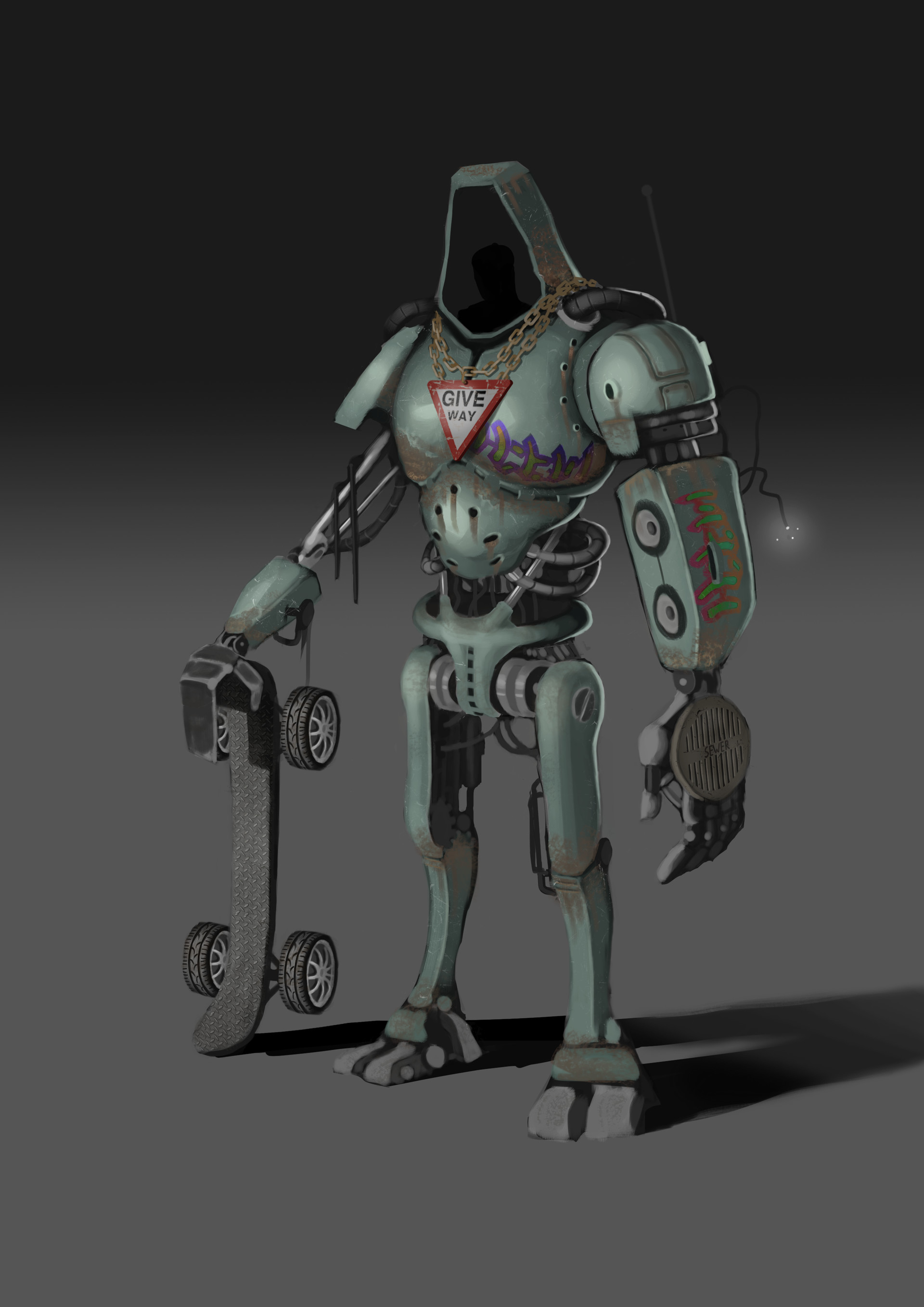 ArtStation - Urban Mech