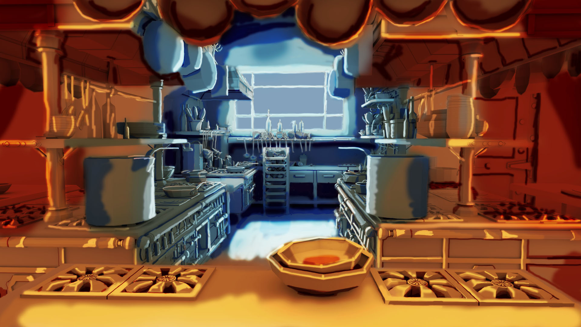 Brendan Haefele - Kitchen Lighting & Texturing Exercise