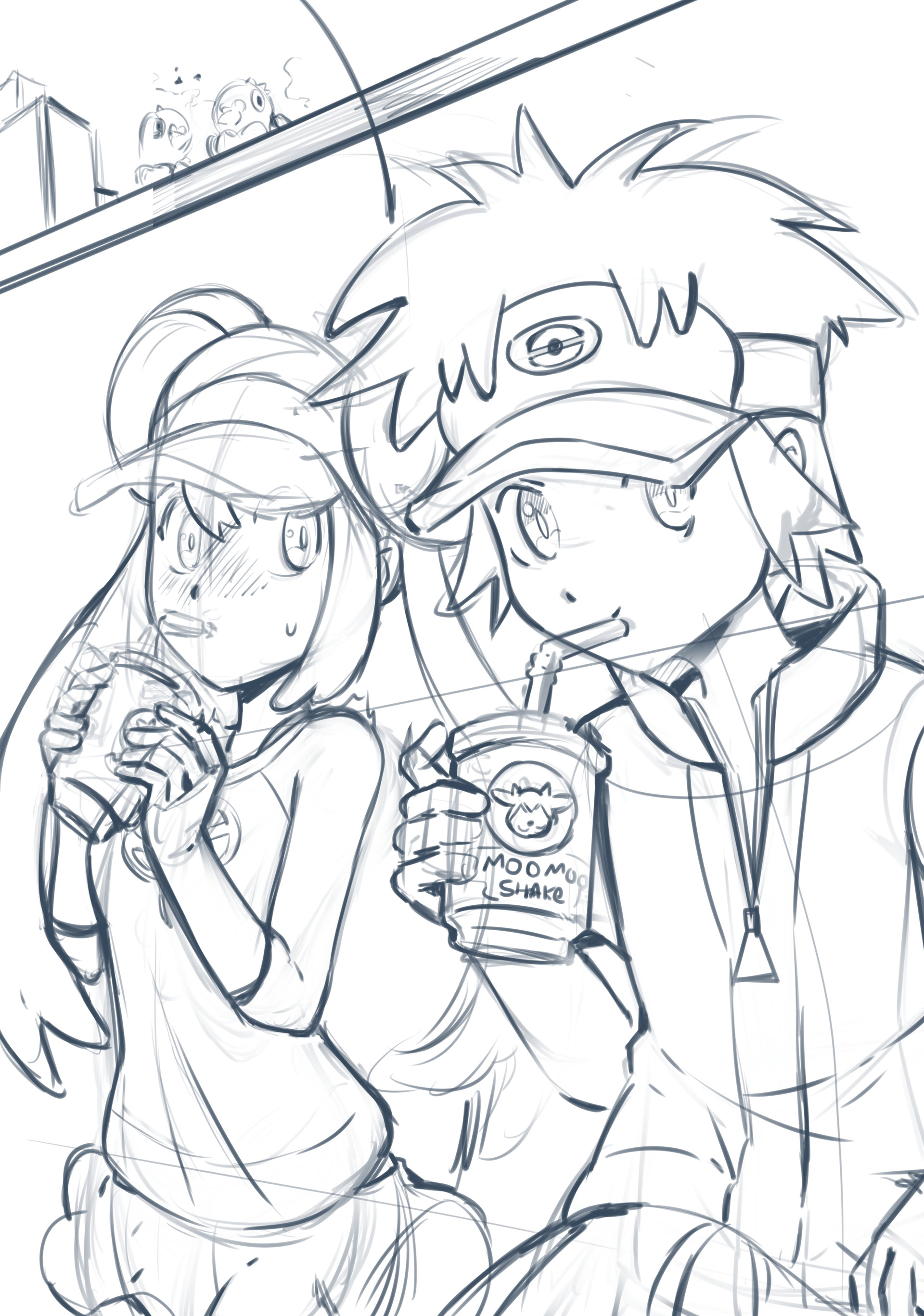 Pokemon Rosa And Nate