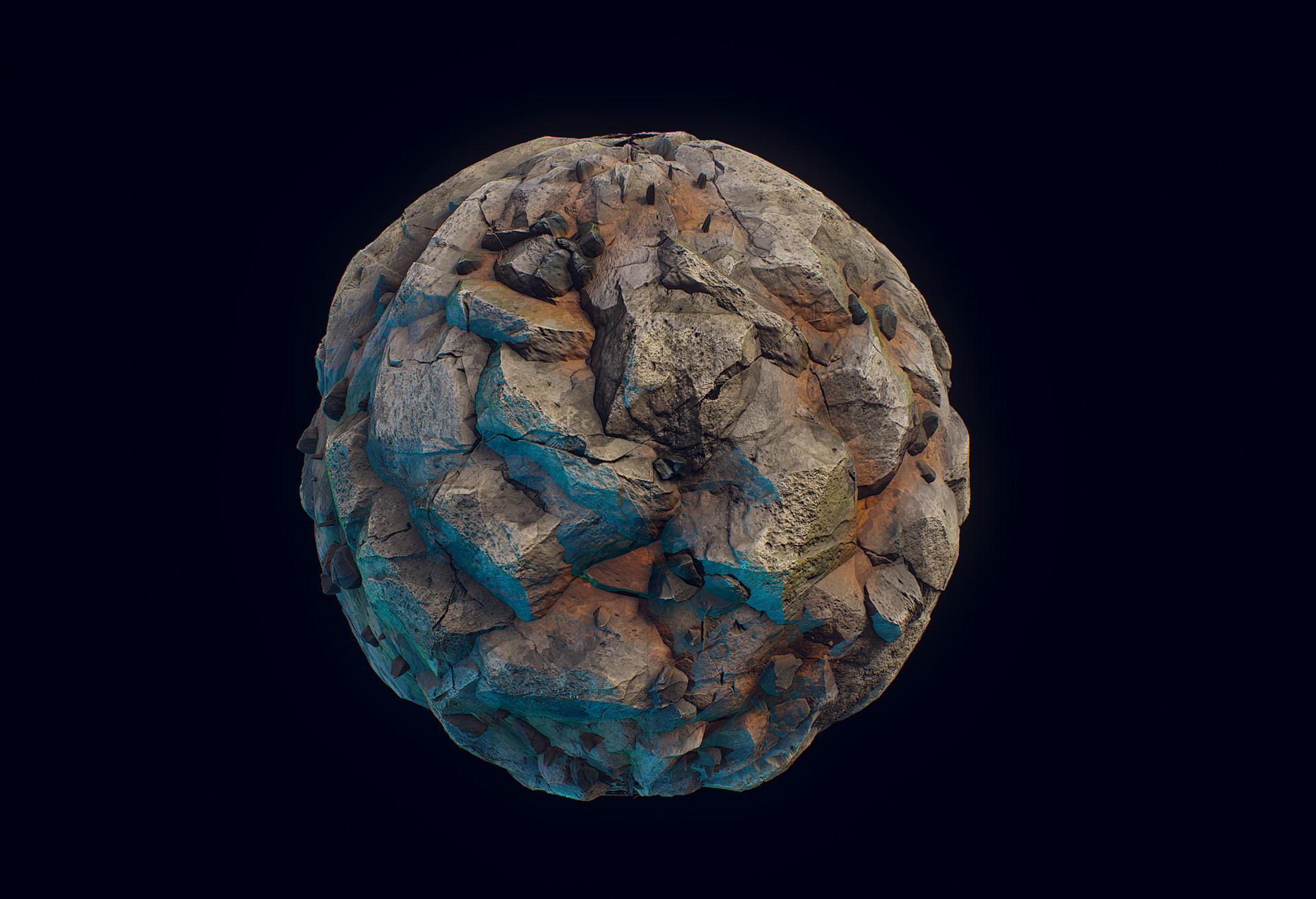 ArtStation - Substance Designer Rock Practice