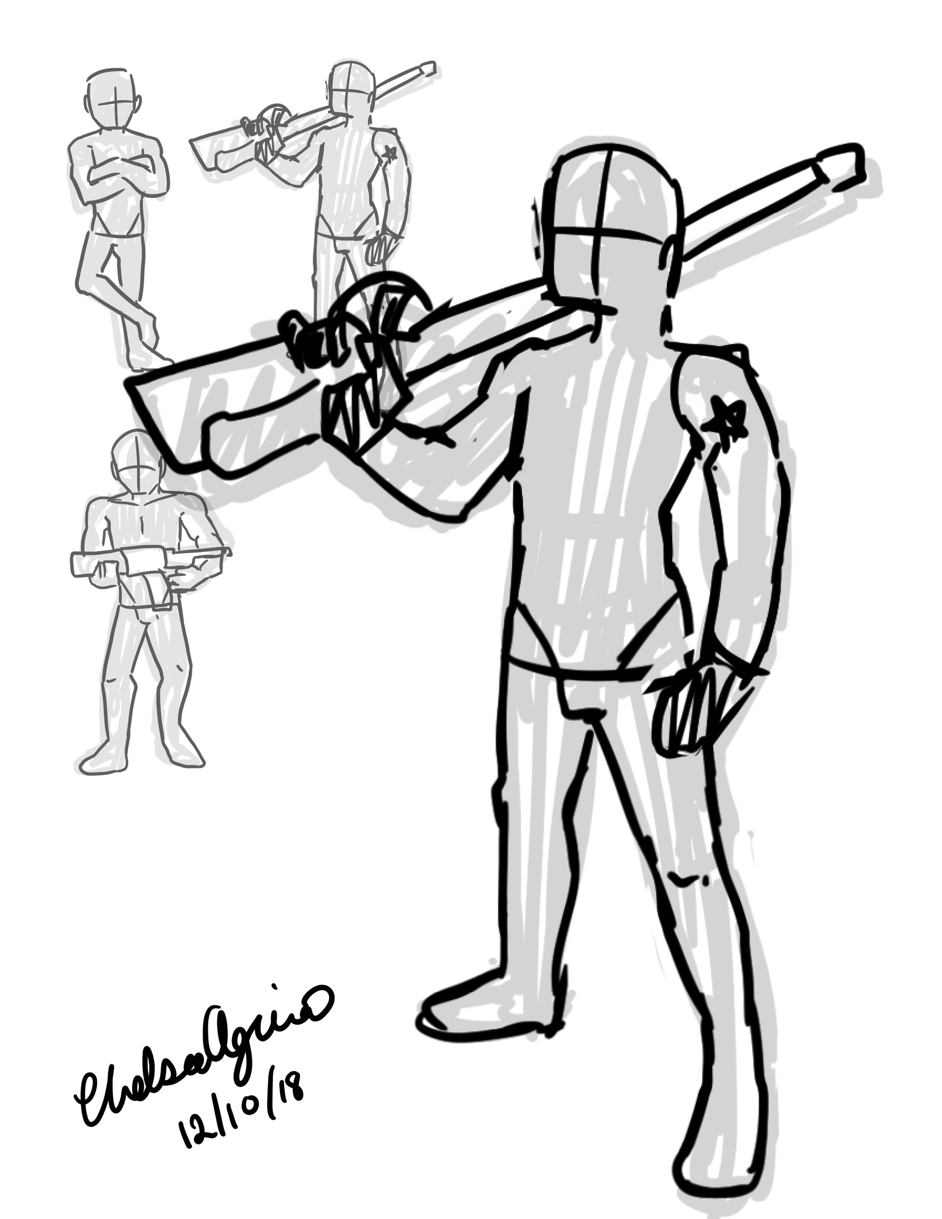 chelsea rezende - Avengers: Bucky Barnes