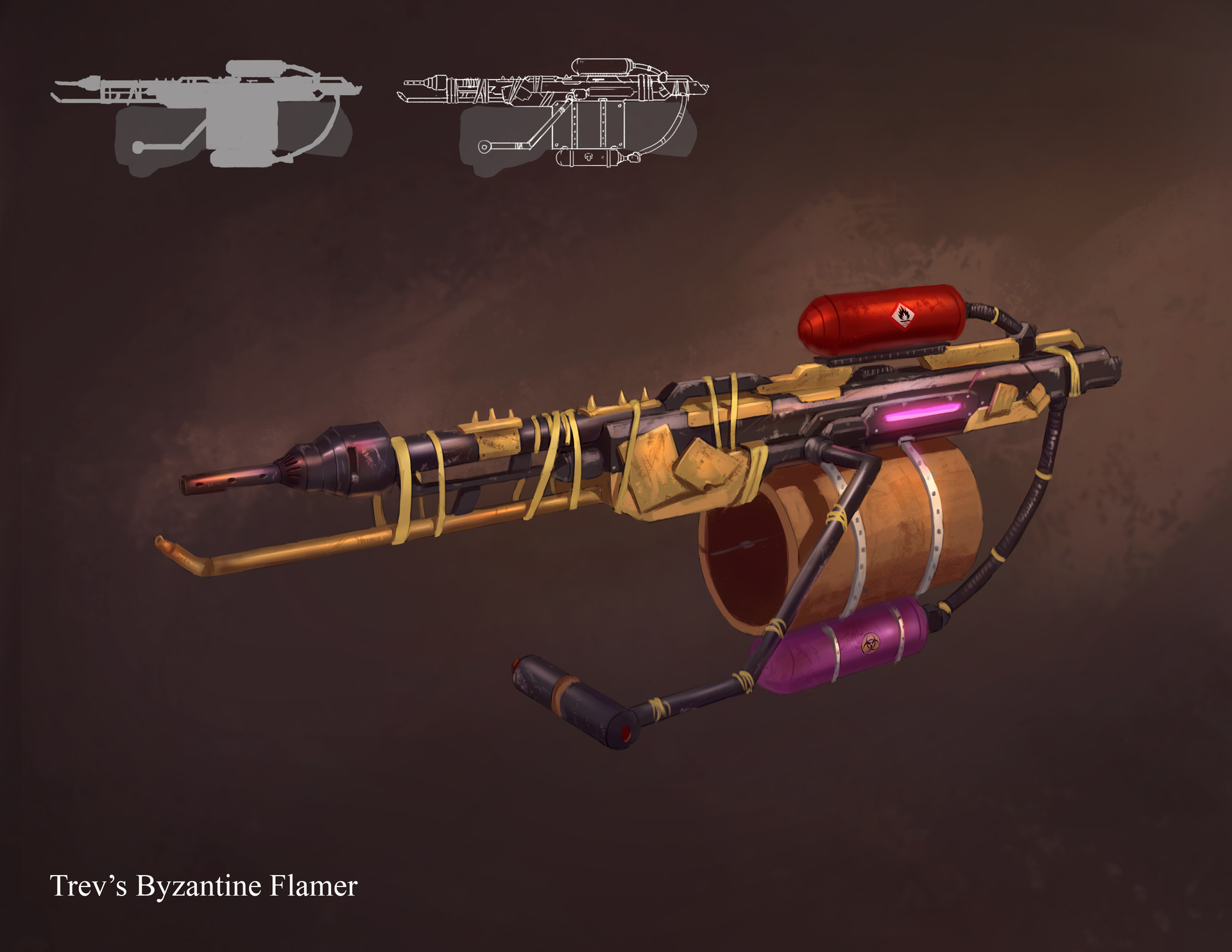 ArtStation - Byzantium Flamer