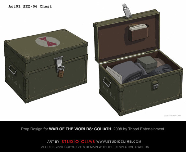 ArtStation - Prop design for War Of The Worlds : Goliath