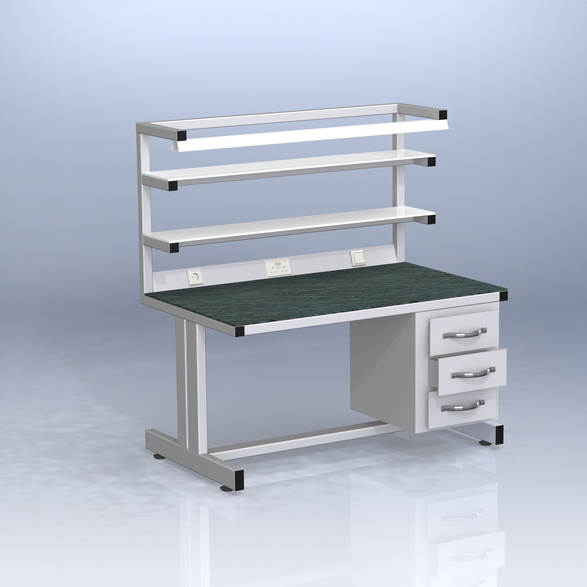 ArtStation - Working bench CAD design