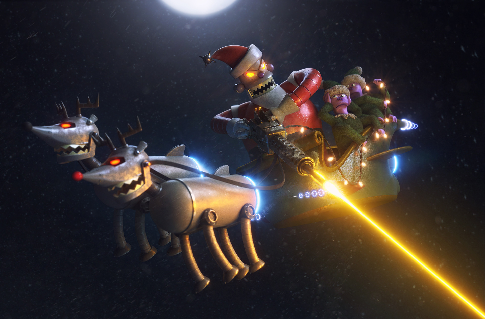 Robot Santa - Futurama by Arto Karhu : ImaginaryTechnology