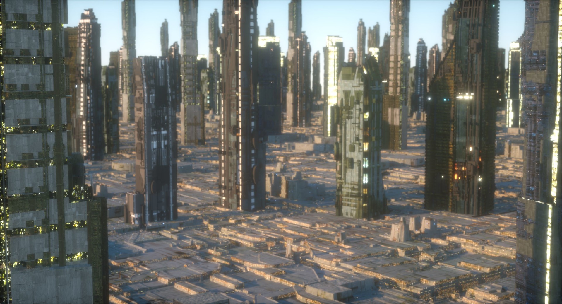 ArtStation - Futuristic City Concept