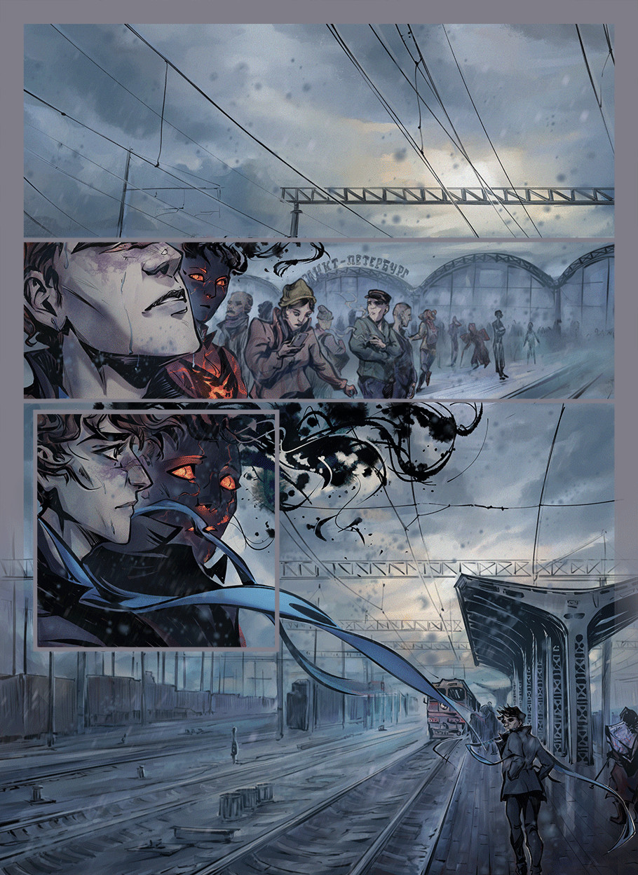 ArtStation - Comic page