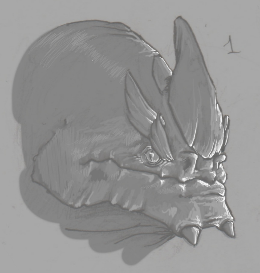 ArtStation - Dragon Thumbnail