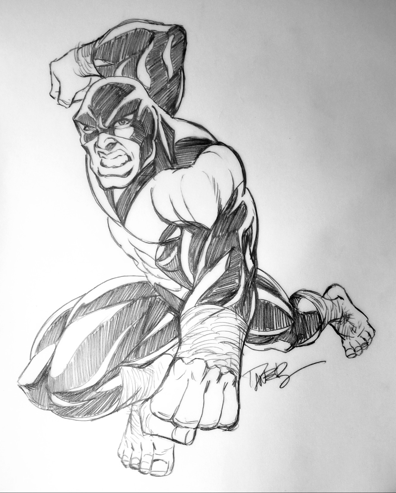 Dave Beaty - Recent Super Hero Sketches
