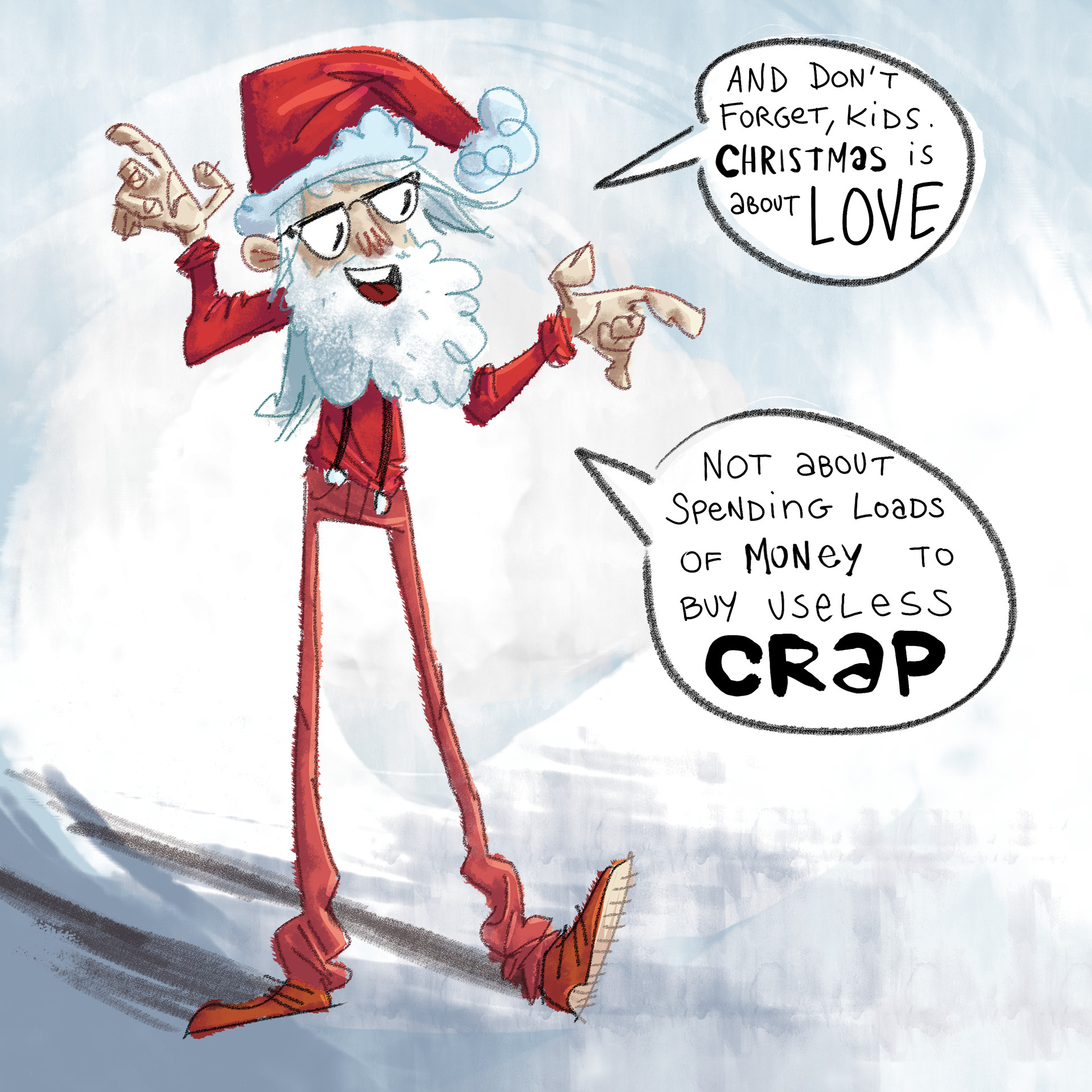 ArtStation - Unusual Santa Claus