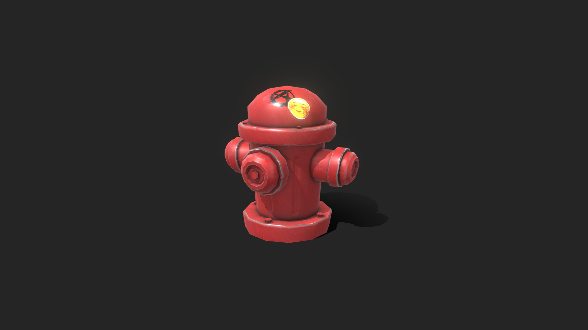 ArtStation - Props . Stylized Fire Hydrant