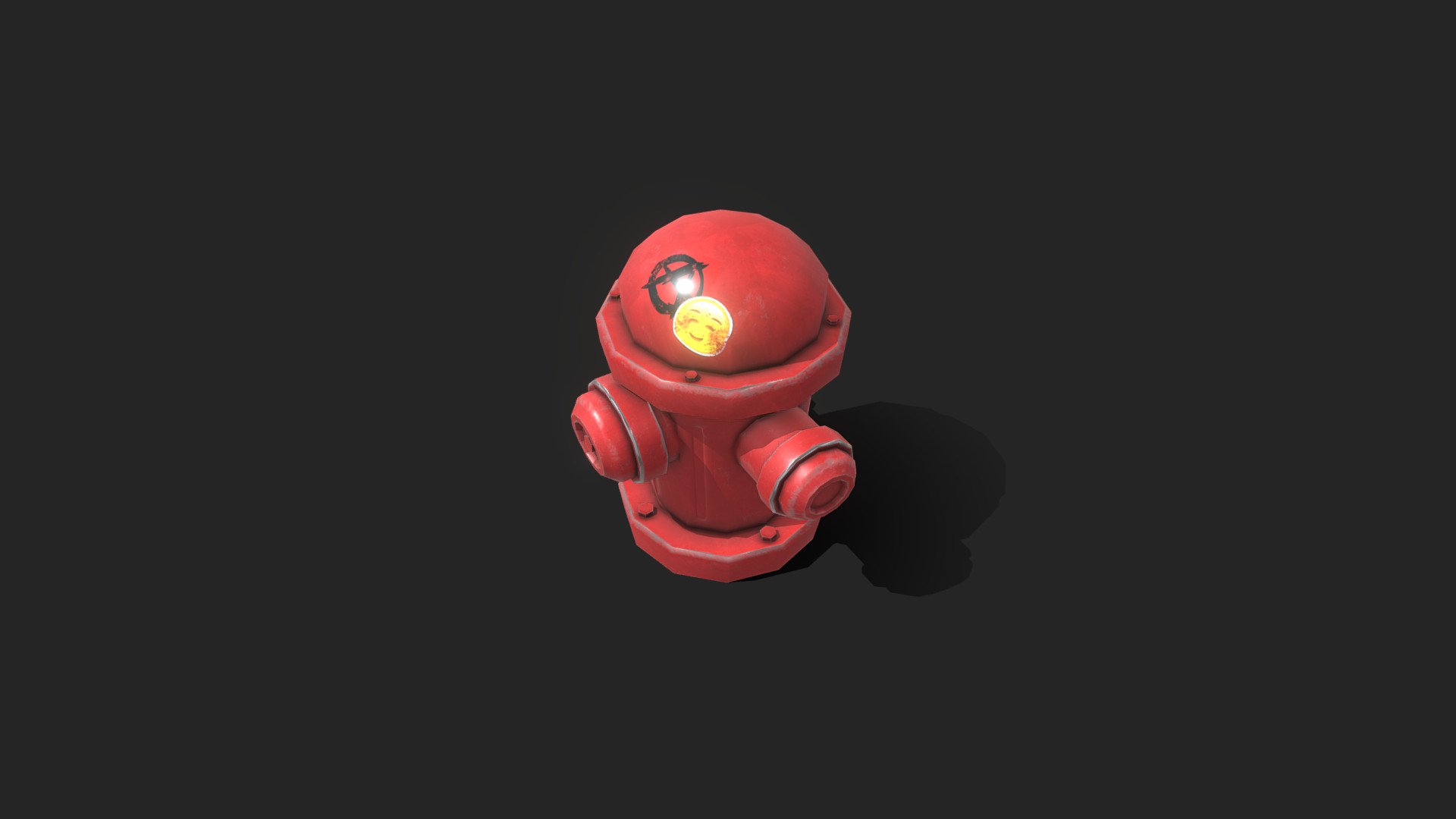 Ahmad Priabudiman - Props . Stylized Fire Hydrant