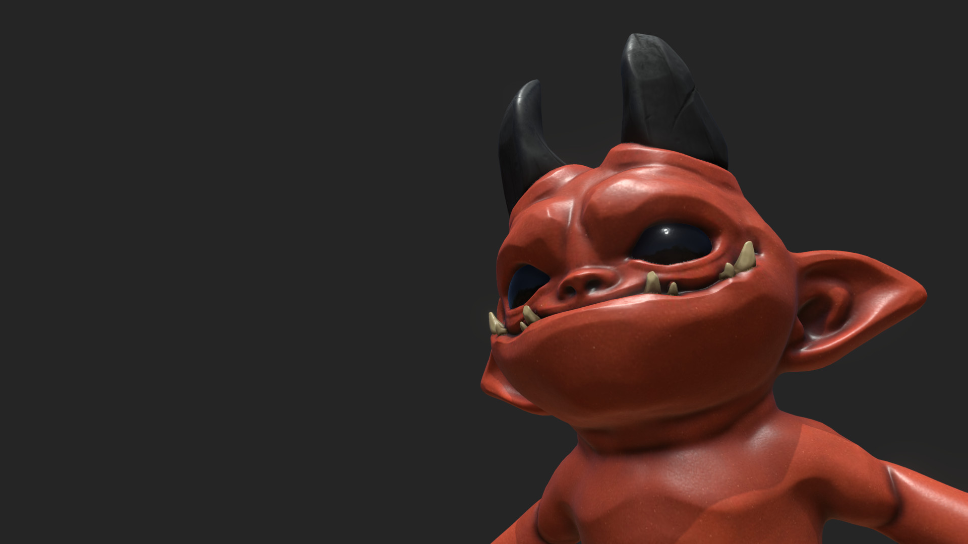 Ahmad Priabudiman - Character Design . Lil' Devil