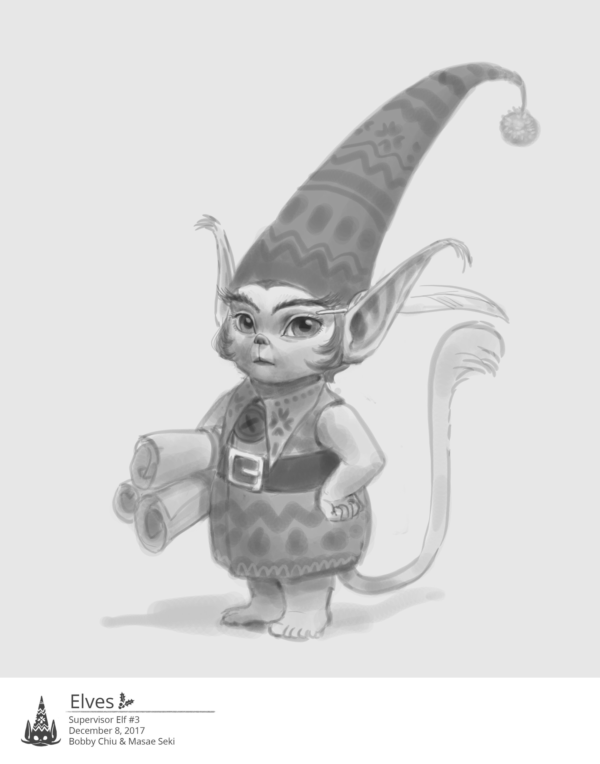 Masae Seki - Netflix's 'The Christmas Chronicles' Female Elf Designs