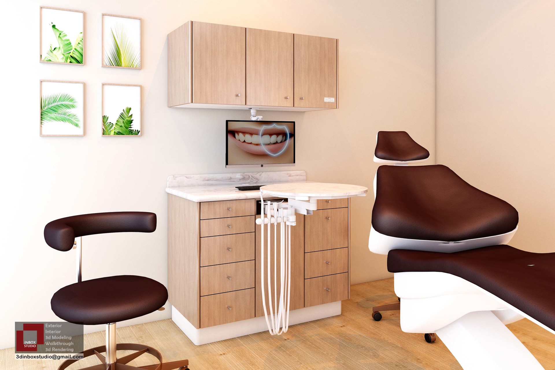 inbox Studio - Furniture Rendering