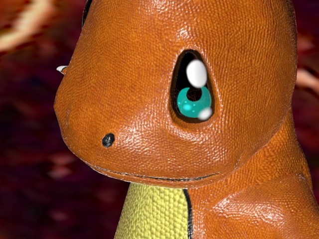 ArtStation - 3D Charmander modeled