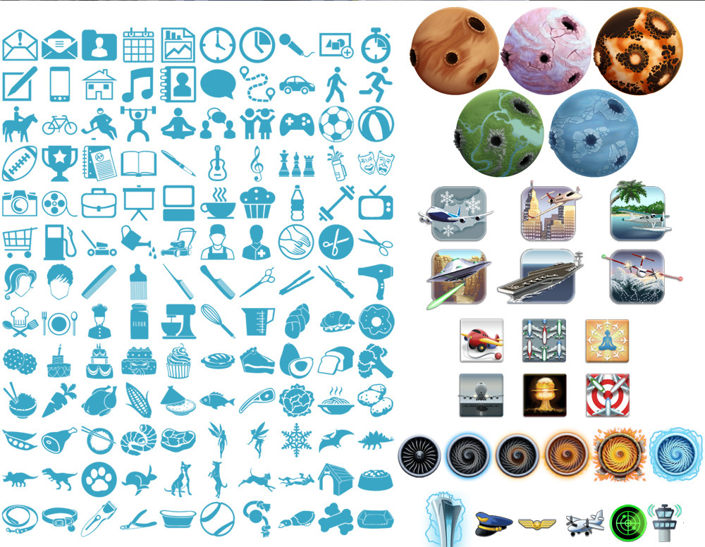 ArtStation - 2D ASSETS - ICONS