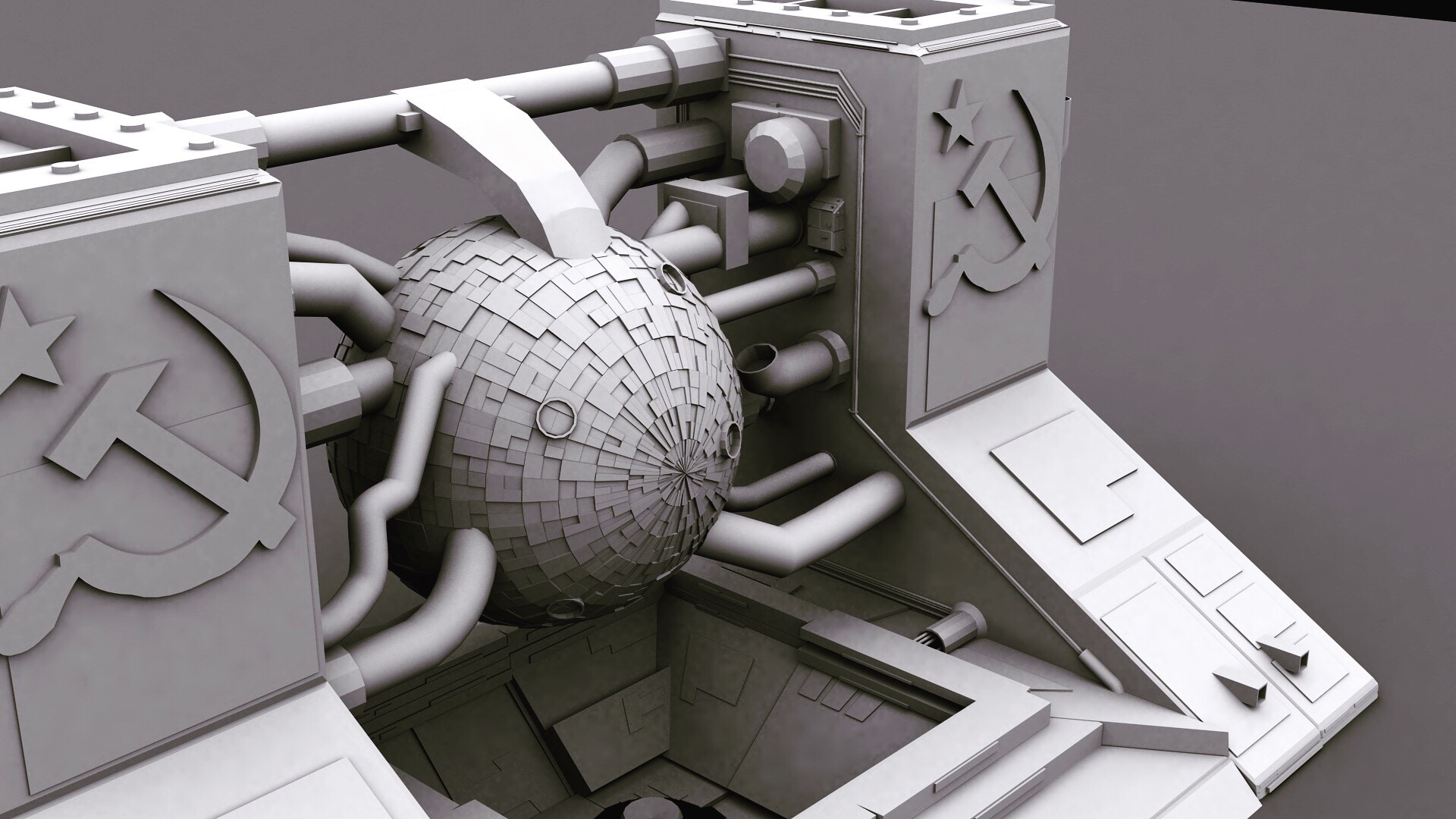 Yuxuan(Steven) Han - C&C Red Alert 2 Soviet Power Station Remake