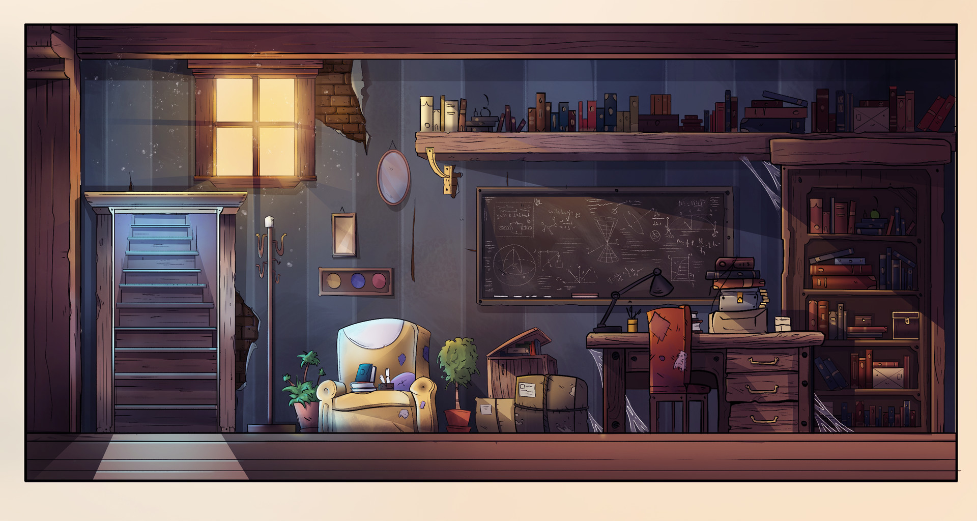 ArtStation - Background Layout and Painting