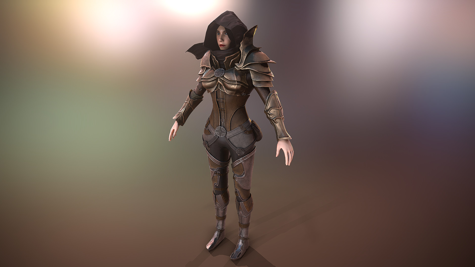 ArtStation - Personnage Demon Hunter