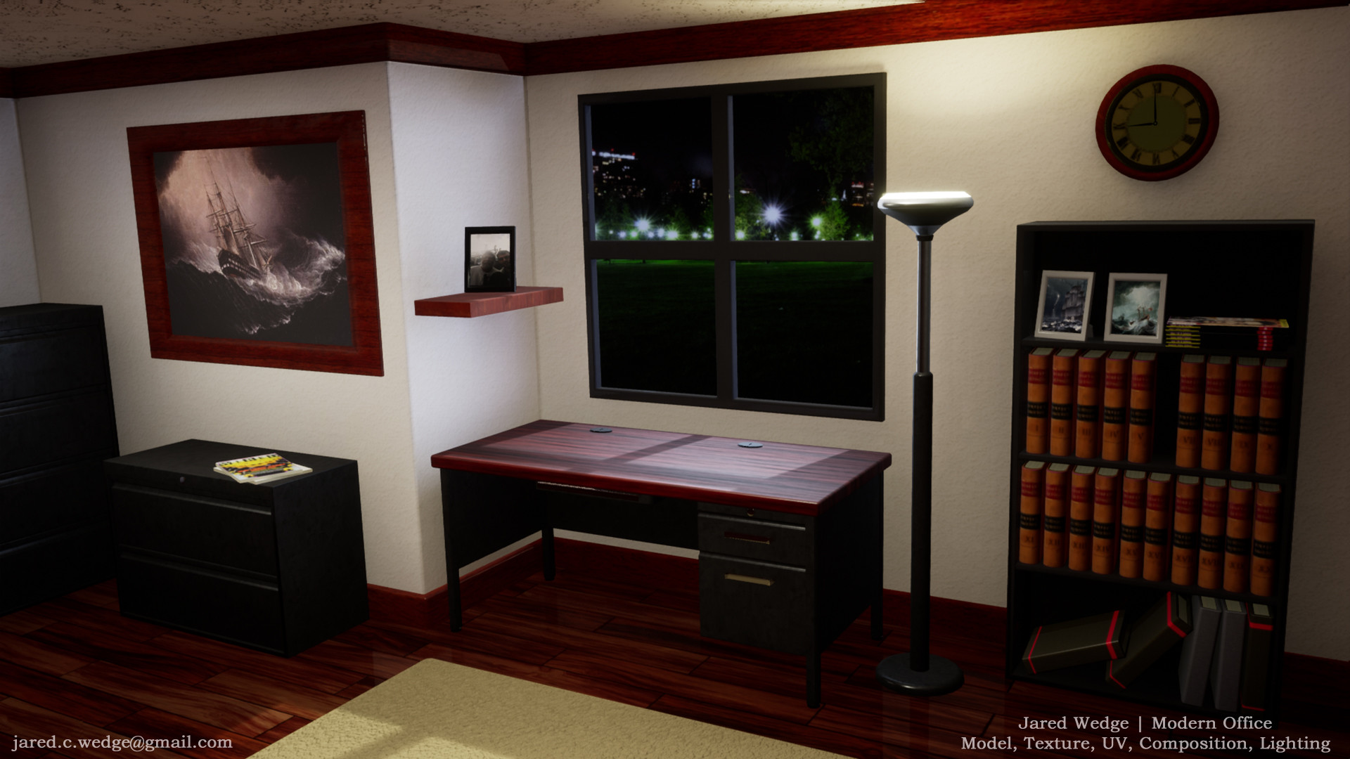 ArtStation - Student Work - Environment - Modern Office