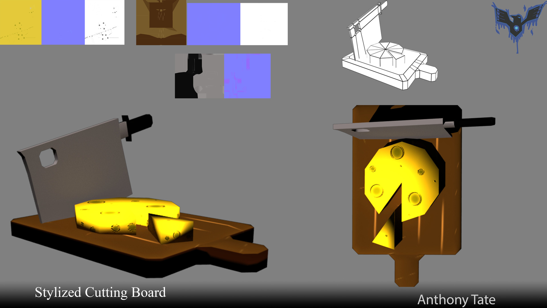 Anthony Tate - Stylized Cutting Board