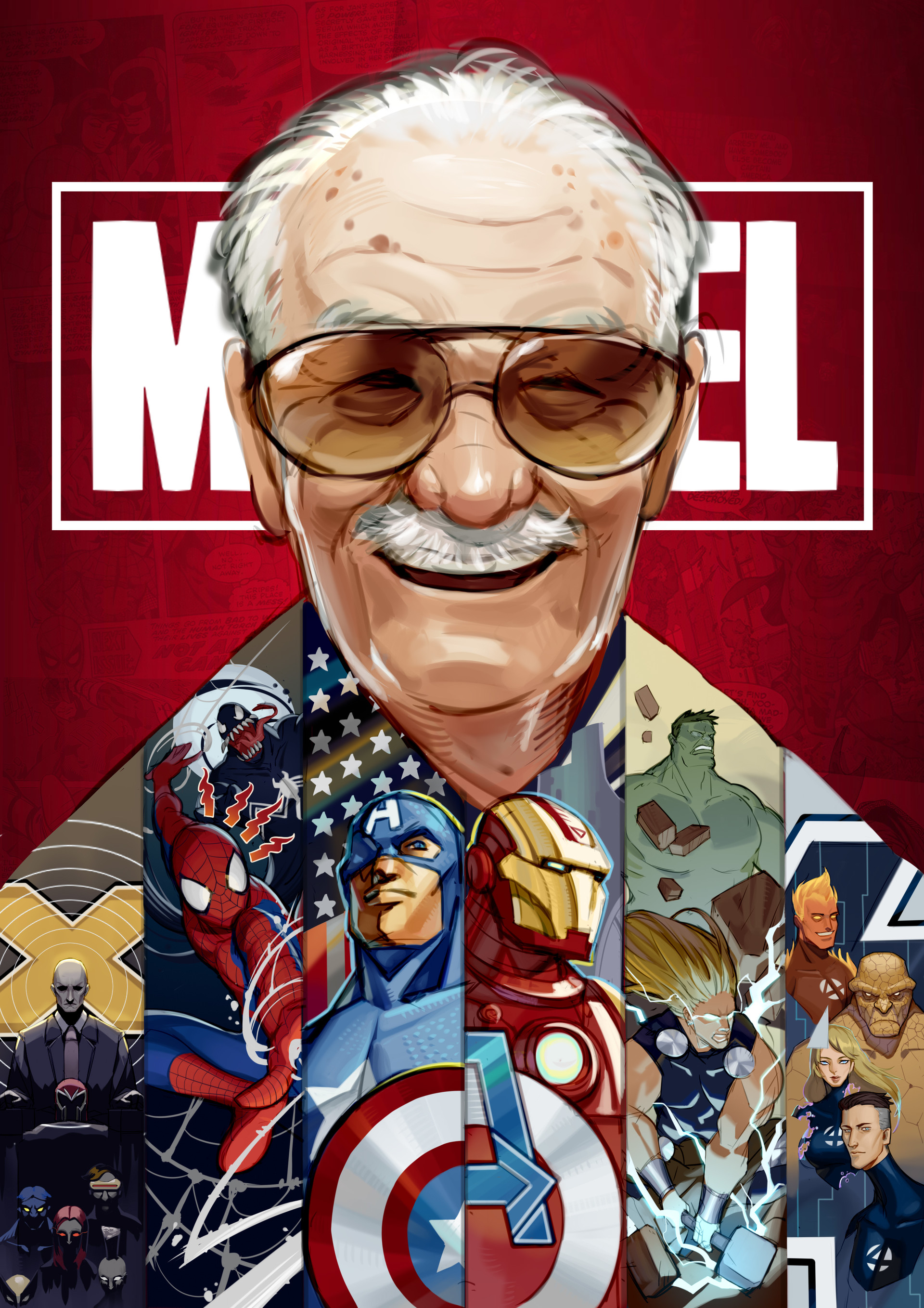 ArtStation - Stan Lee