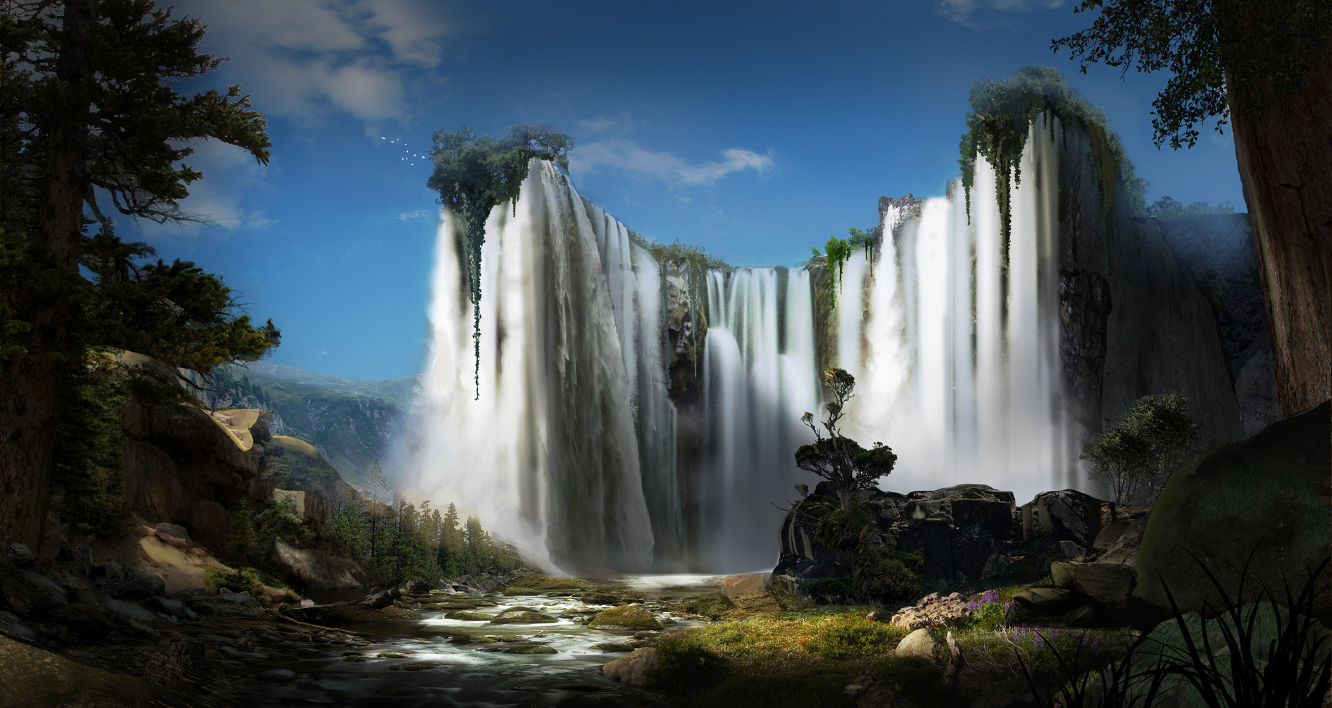 ArtStation - matte painting