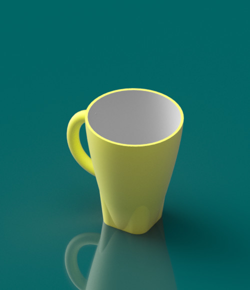 ArtStation - Ceramic Mug Glass