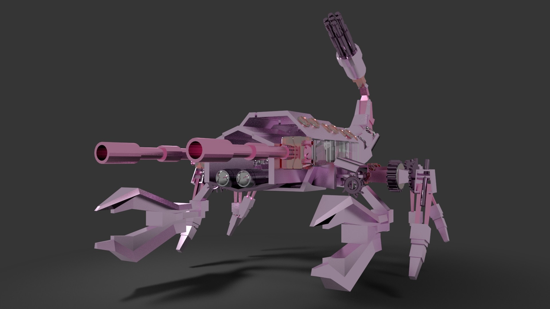 ArtStation - 3D Robotic Scorpion