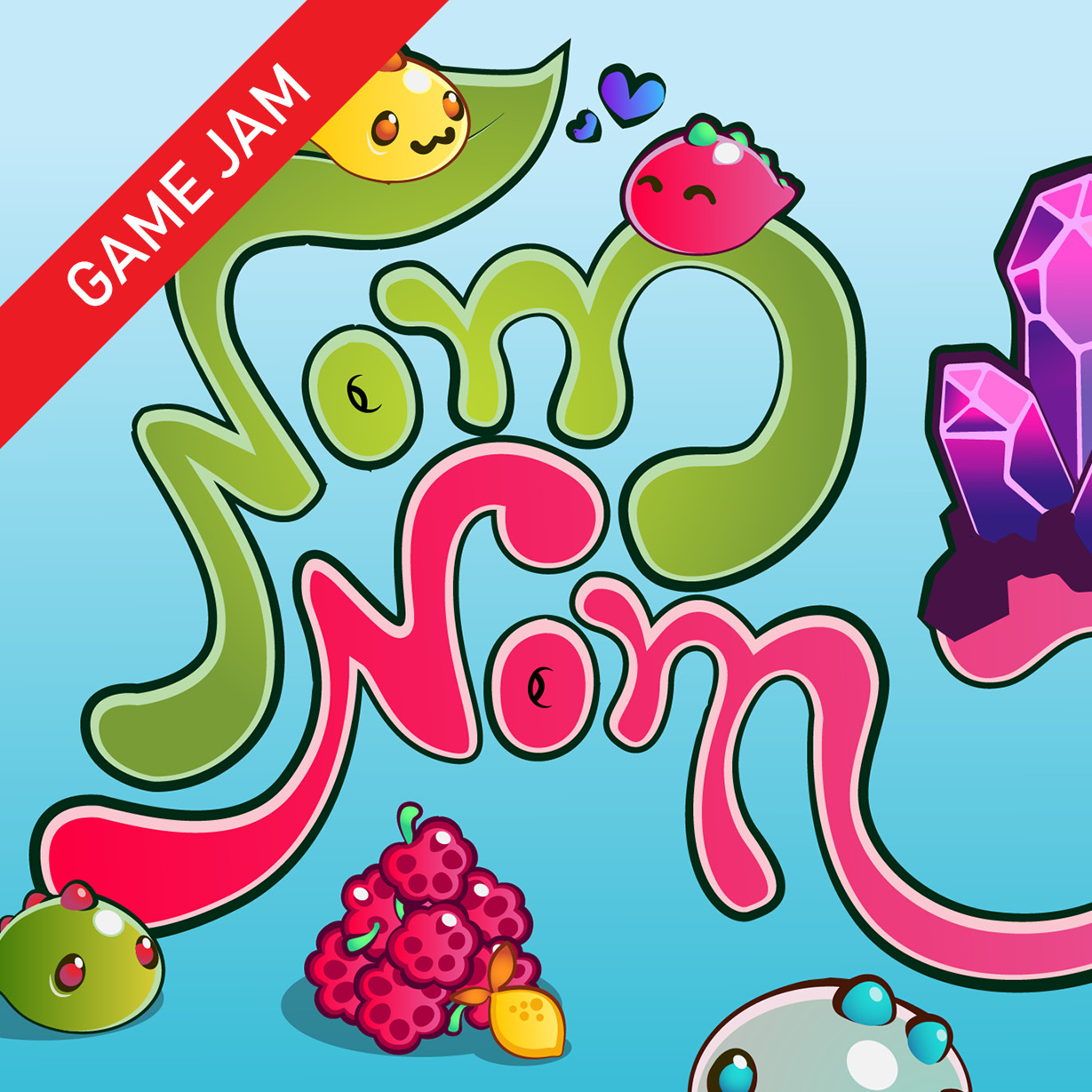 ArtStation - NomNom - Game Jam Game