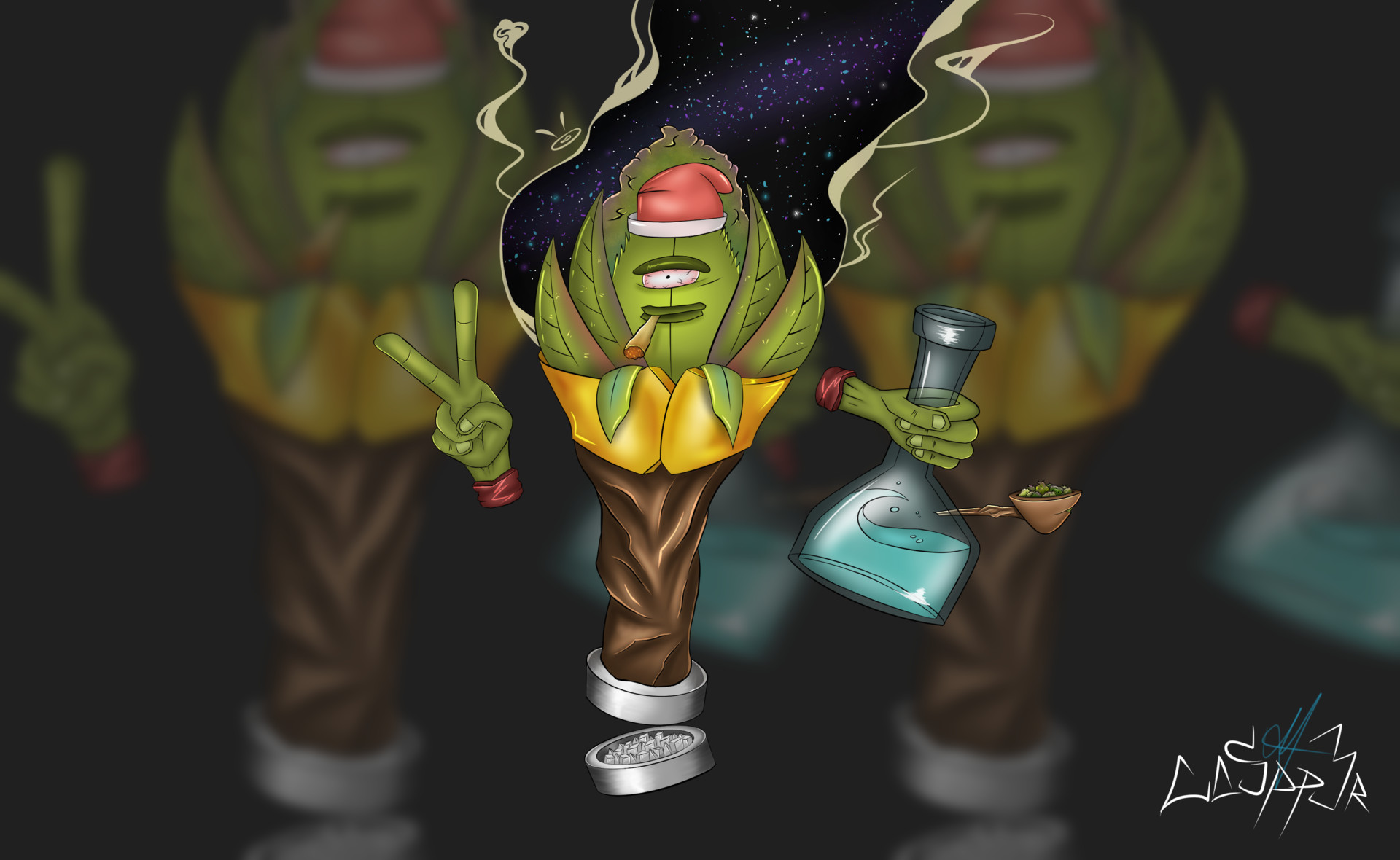 ArtStation - Weed and Chill