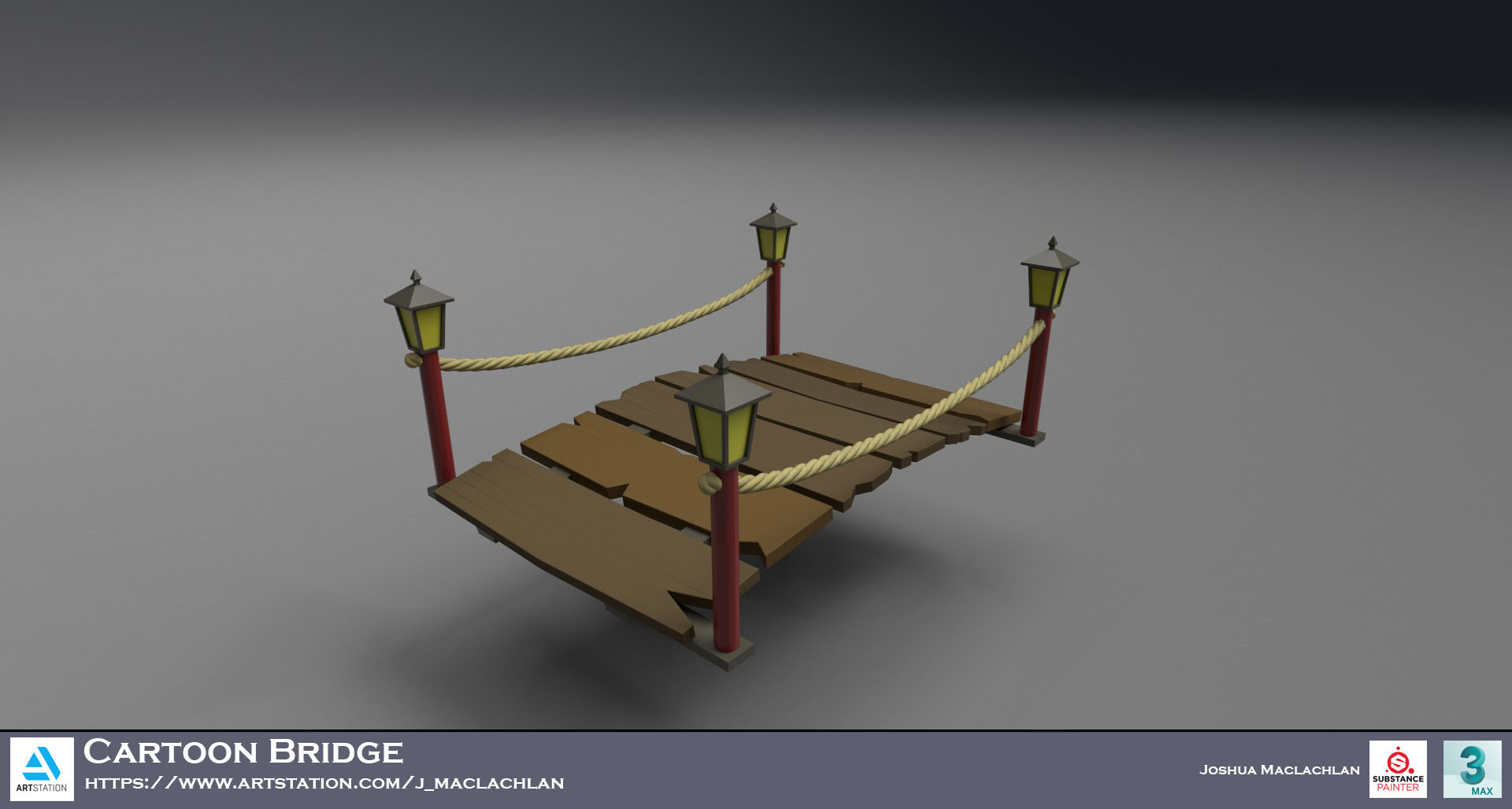 ArtStation - Cartoon Bridge